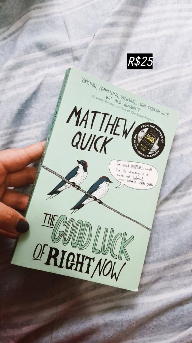 The Good Luck Of Right Now (matthew Quick) | Livro Usado 44513066 | enjoei