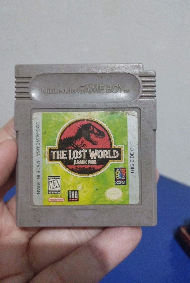 The Lost World: Jurassic Park - Jogo Gameboy | Jogo de Videogame Game Boy Usado 118242866 | enjoei