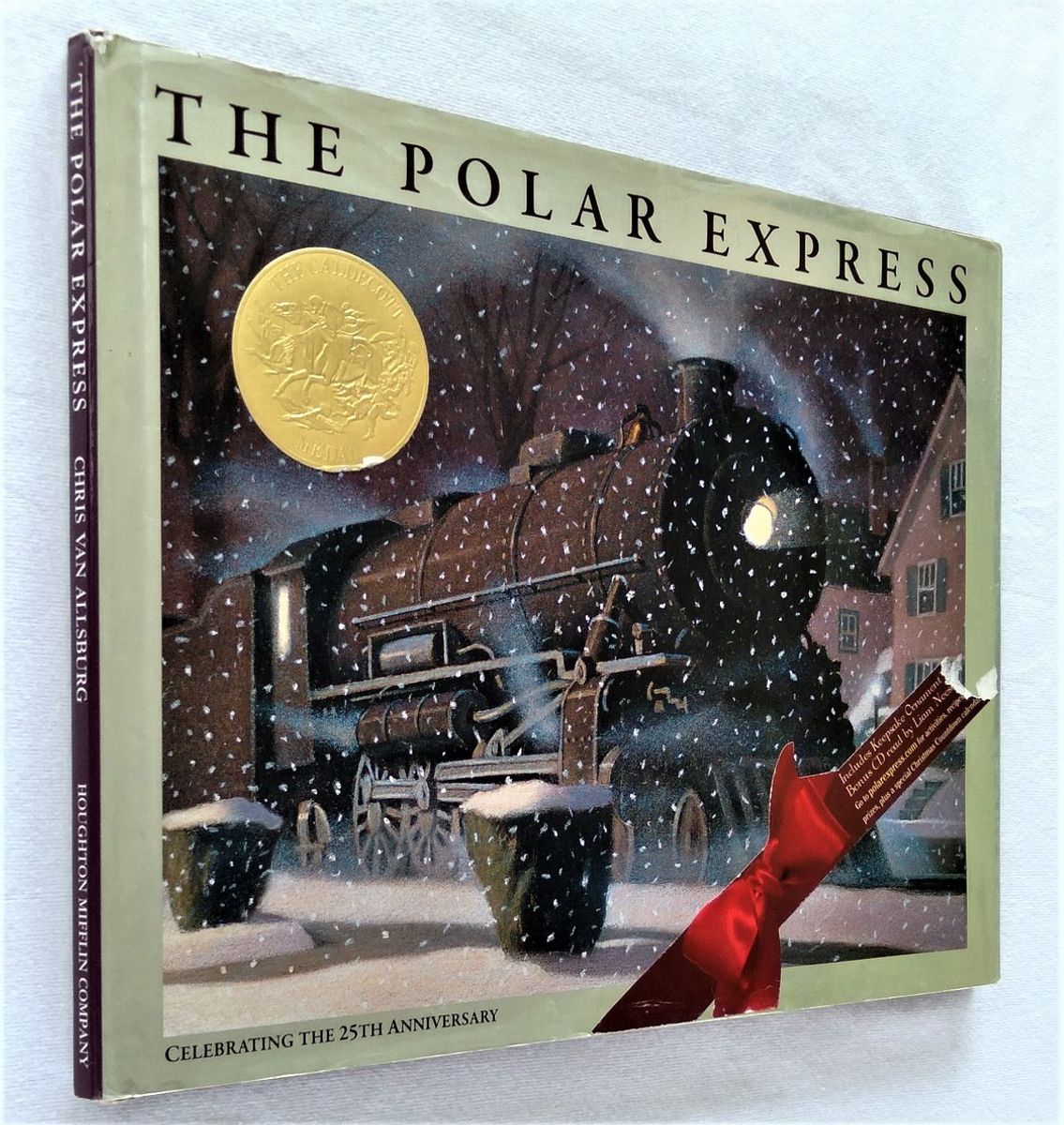 The Polar Express - Chris Van Allsburg | Livro Houghton Mifflin Usado ...