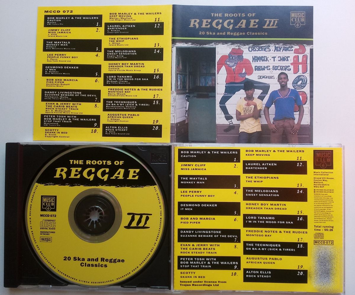 The Roots Of Reggae Vol. 3 Cd Importado 20 Ska & Reggae Classics 1992 (usado) | Item de Música ...