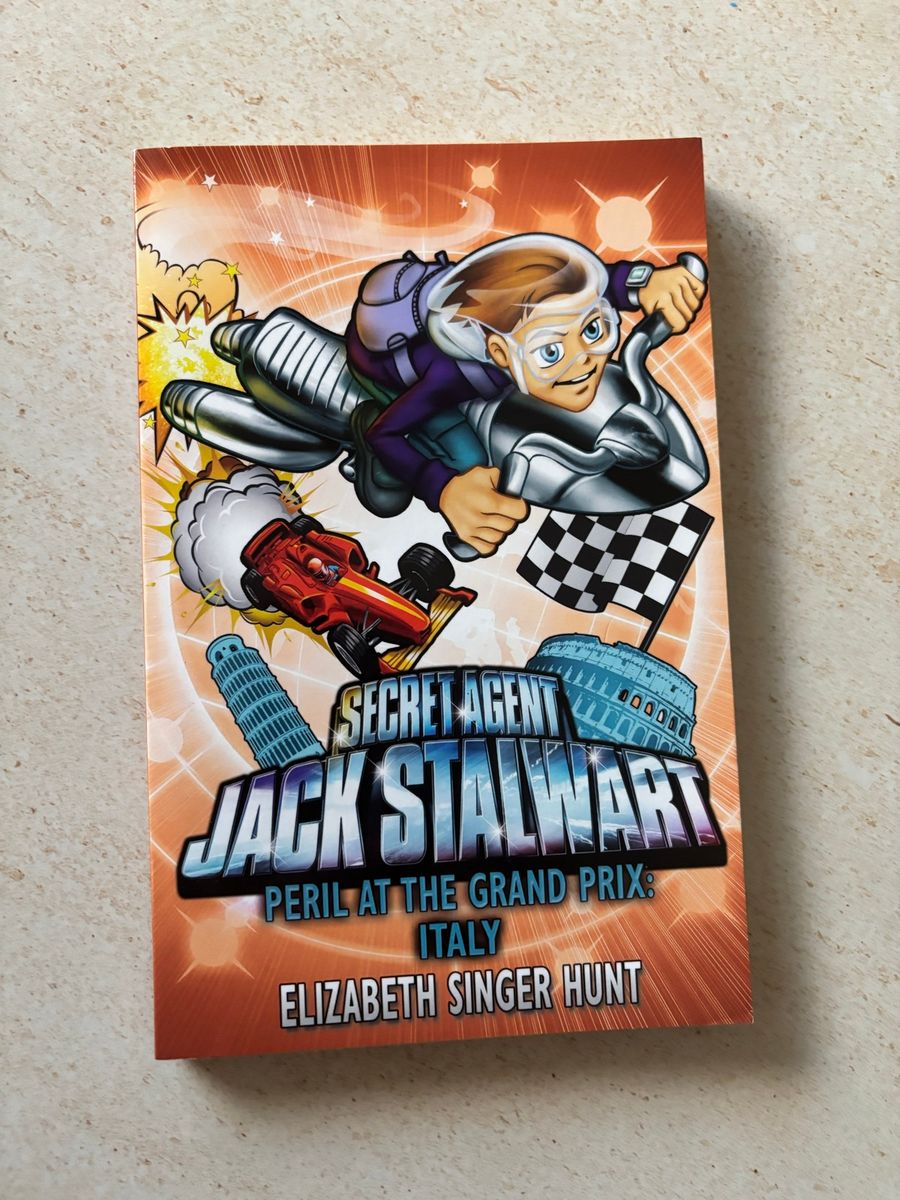 The Secret Agent Jack Stalwart: Peril At The Grand Prix - Italy | Livro ...