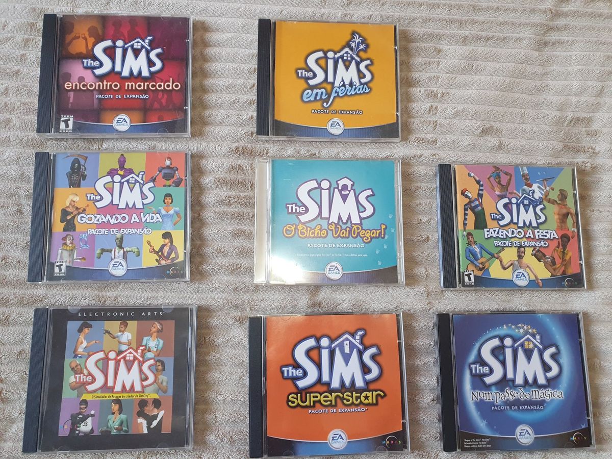 The Sims 1 - Coleção Completa | Jogo de Computador Ea Games Usado ...