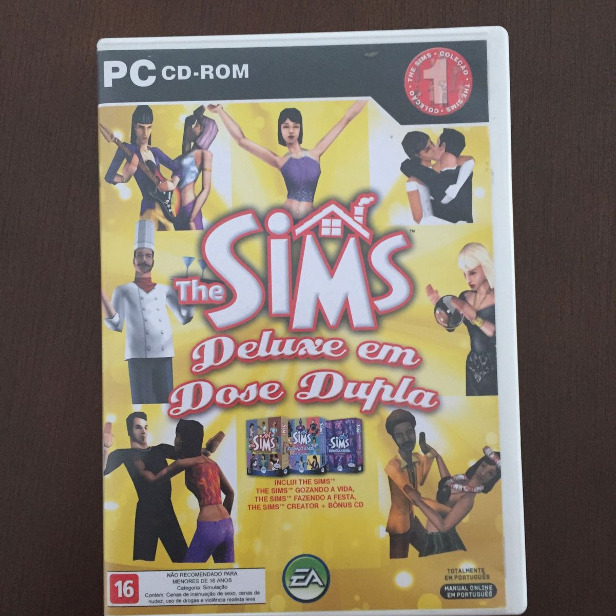 The Sims 1 - Deluxe em Dose Dupla | Jogo de Computador Ea Games Usado ...