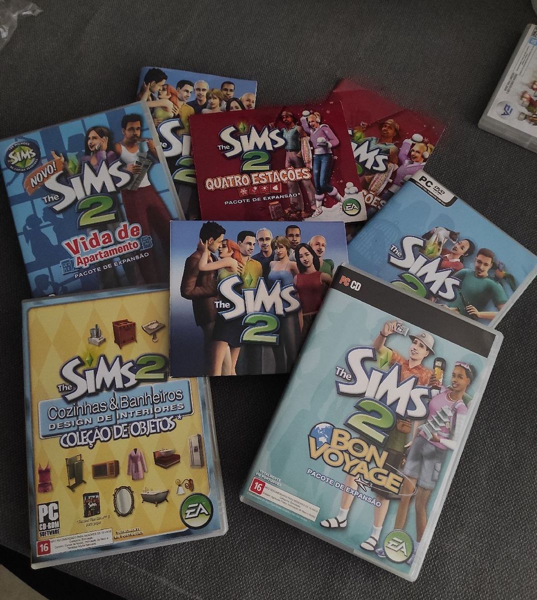 The Sims 2 Original com Pacotes de Expansão | Jogo de Videogame Ea ...