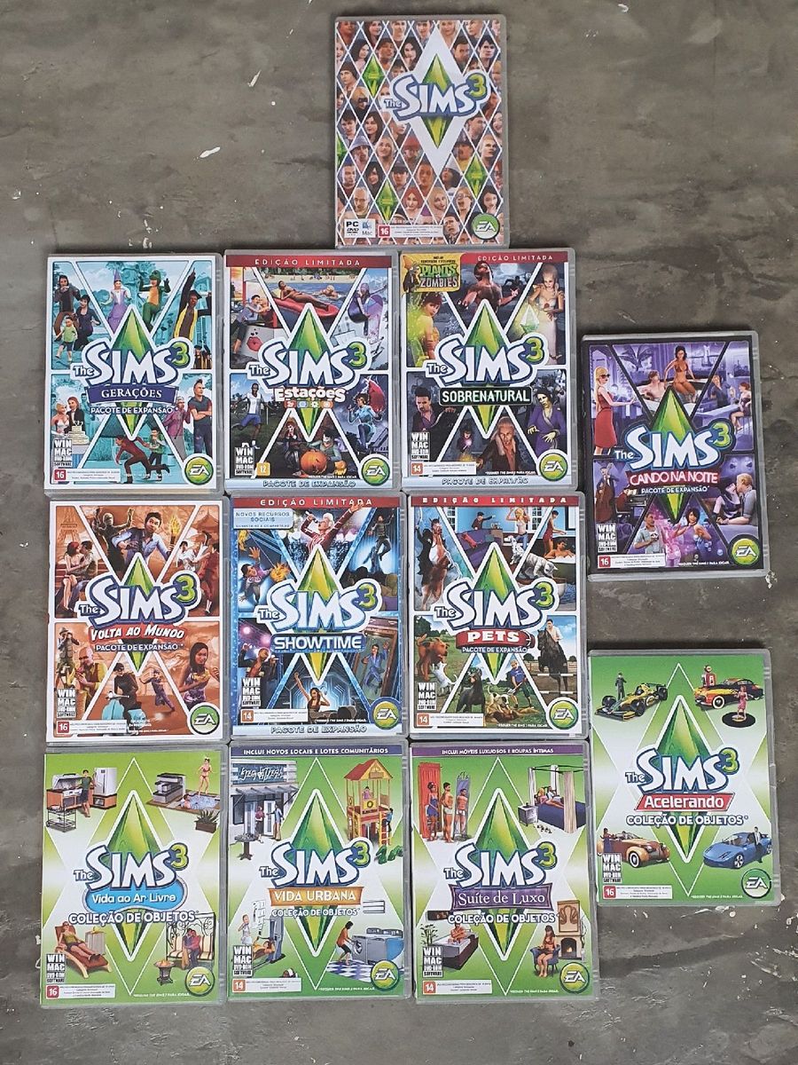 The Sims 3 Dvd Pc Original | Jogo de Computador Ea Usado 78154725 | enjoei