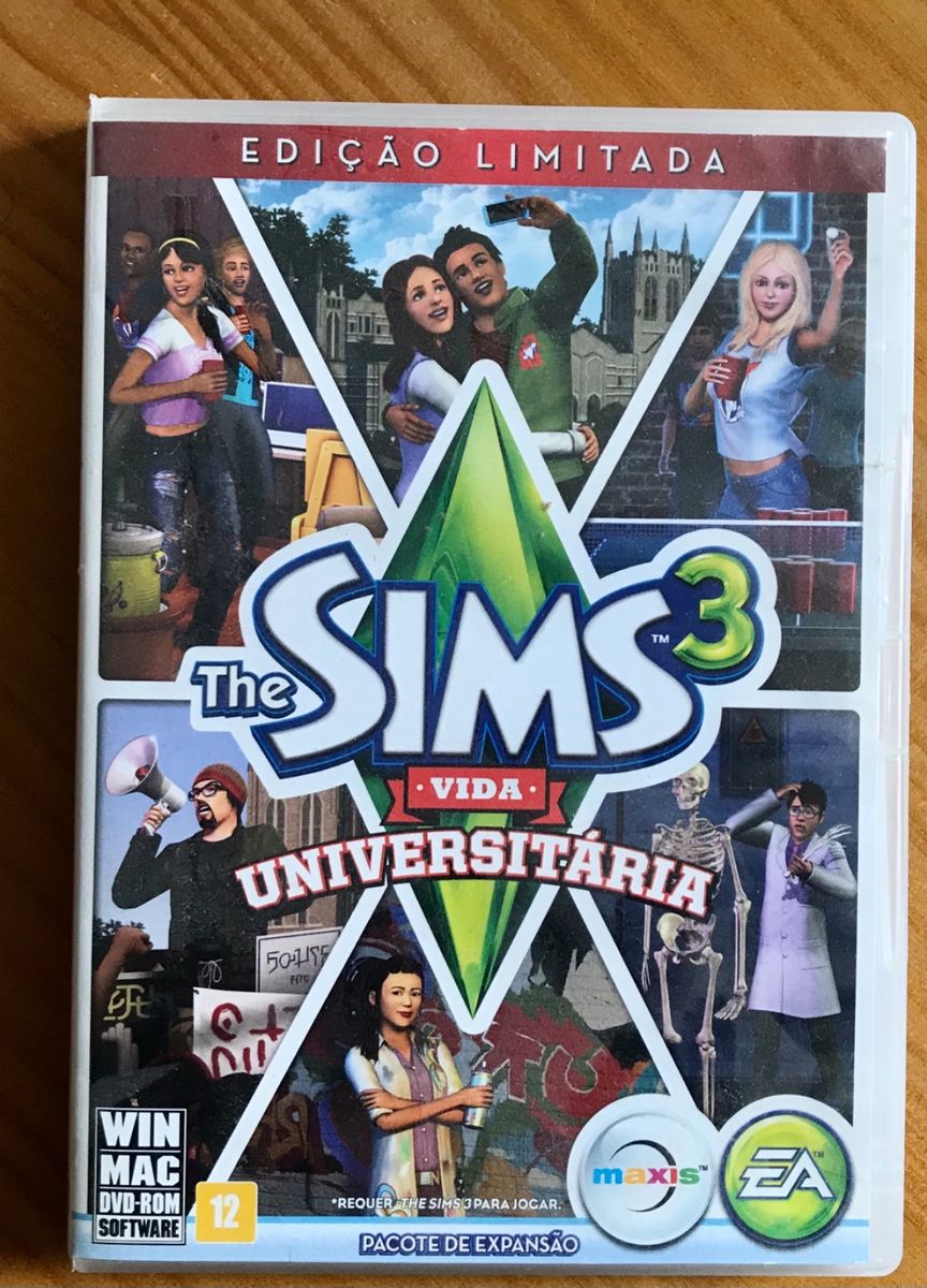 The Sims- Pacote de Expansão Vida Universitária | Jogo de Videogame ...