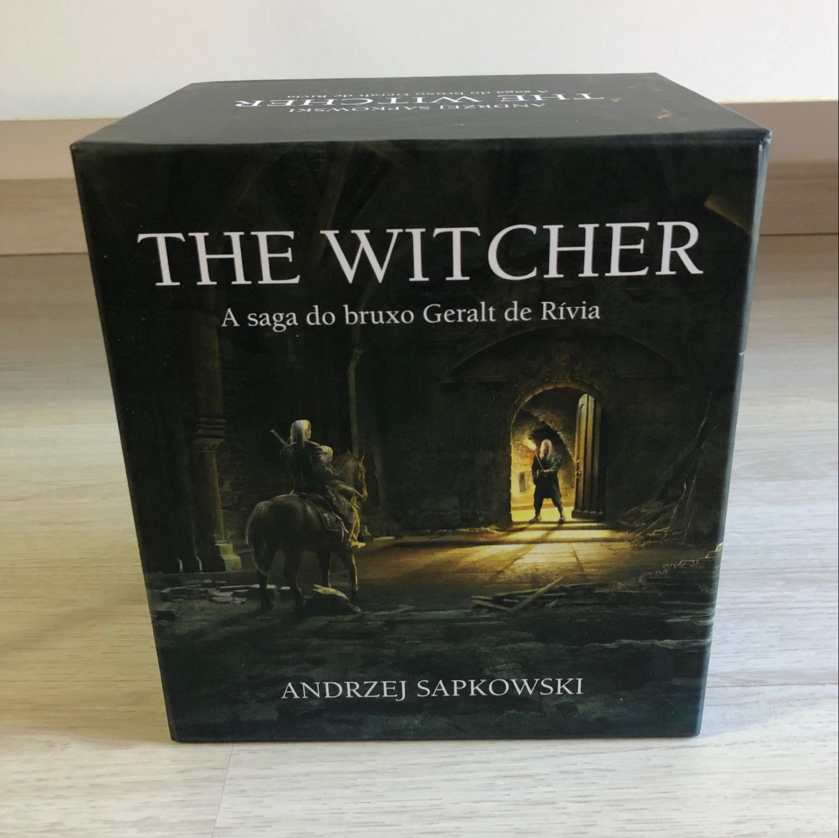 The Witcher - Box Capa Clássica de Andrzej Sapkowski | Livro Wmf Nunca ...