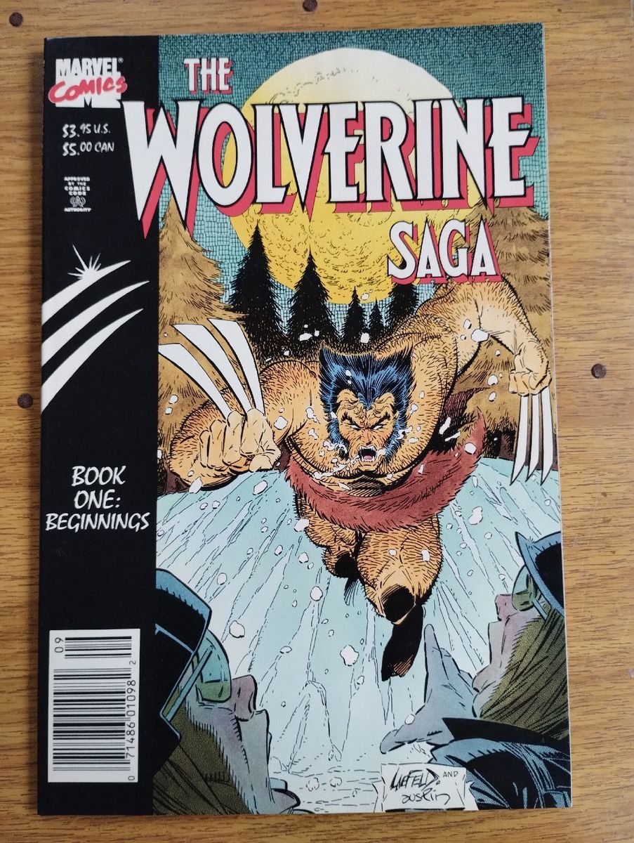 The Wolverine Saga #1 | Livro Marvel Comics Usado 113737689 | enjoei