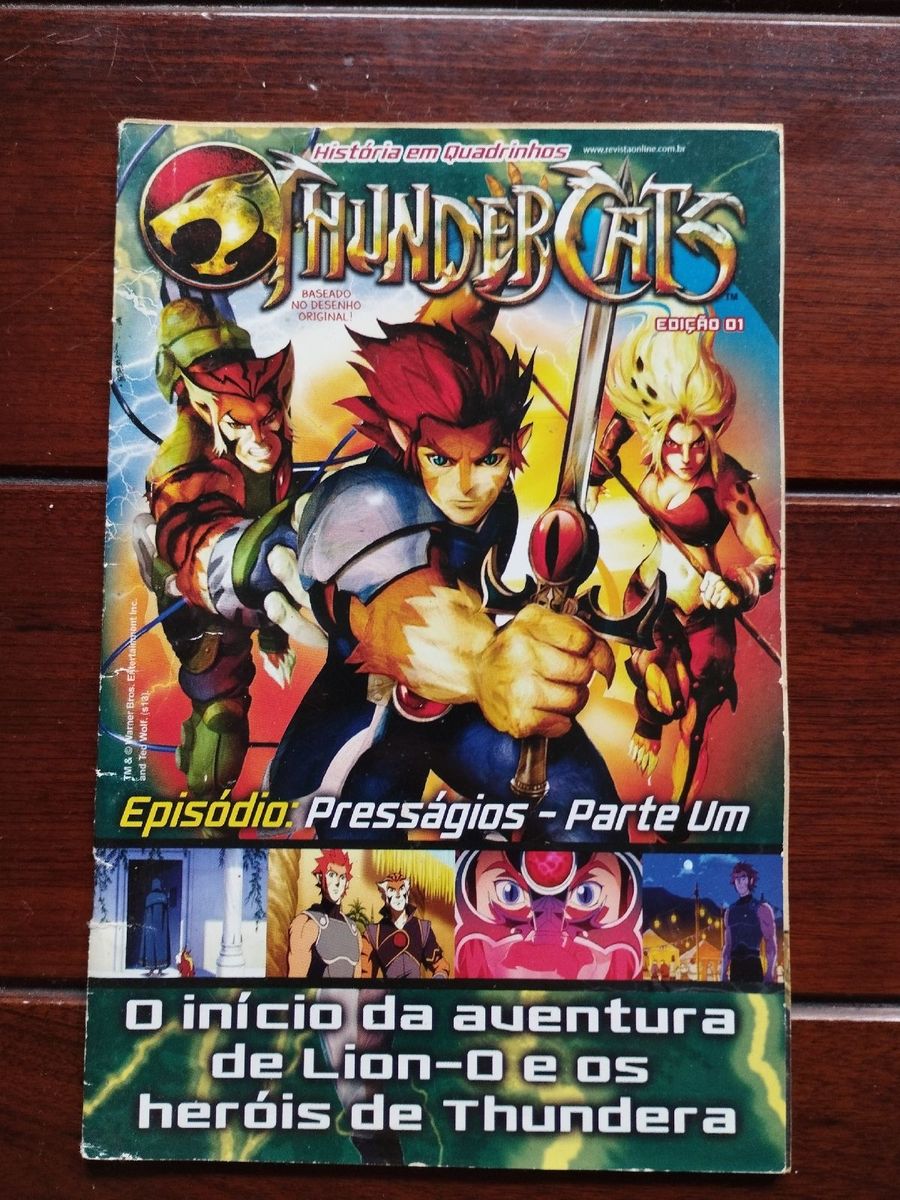 Thundercats - O Início da Altura de Lion-o e Os Heróis de Thundera | Livro Online Editora Usado ...