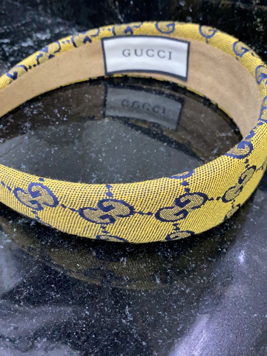 Tiara Logo em Tecido | Produto p/ Cabelos Feminino Gucci Usado 62041848 ...