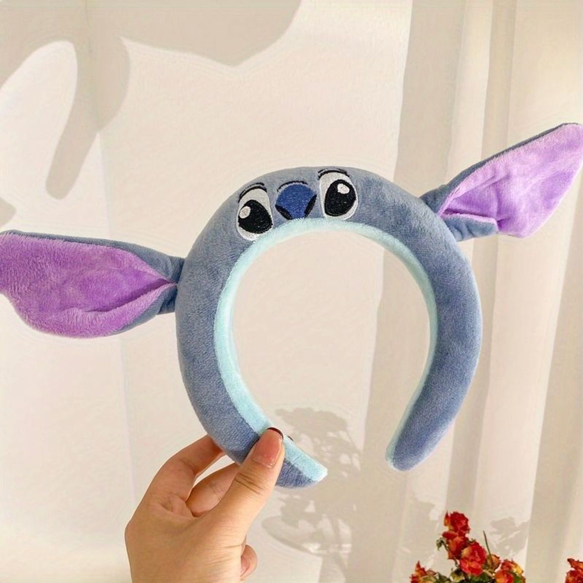 Tiara Stitch Orelha Pelucia Cabelo Maluco Disney Brinquedos | Produto p ...