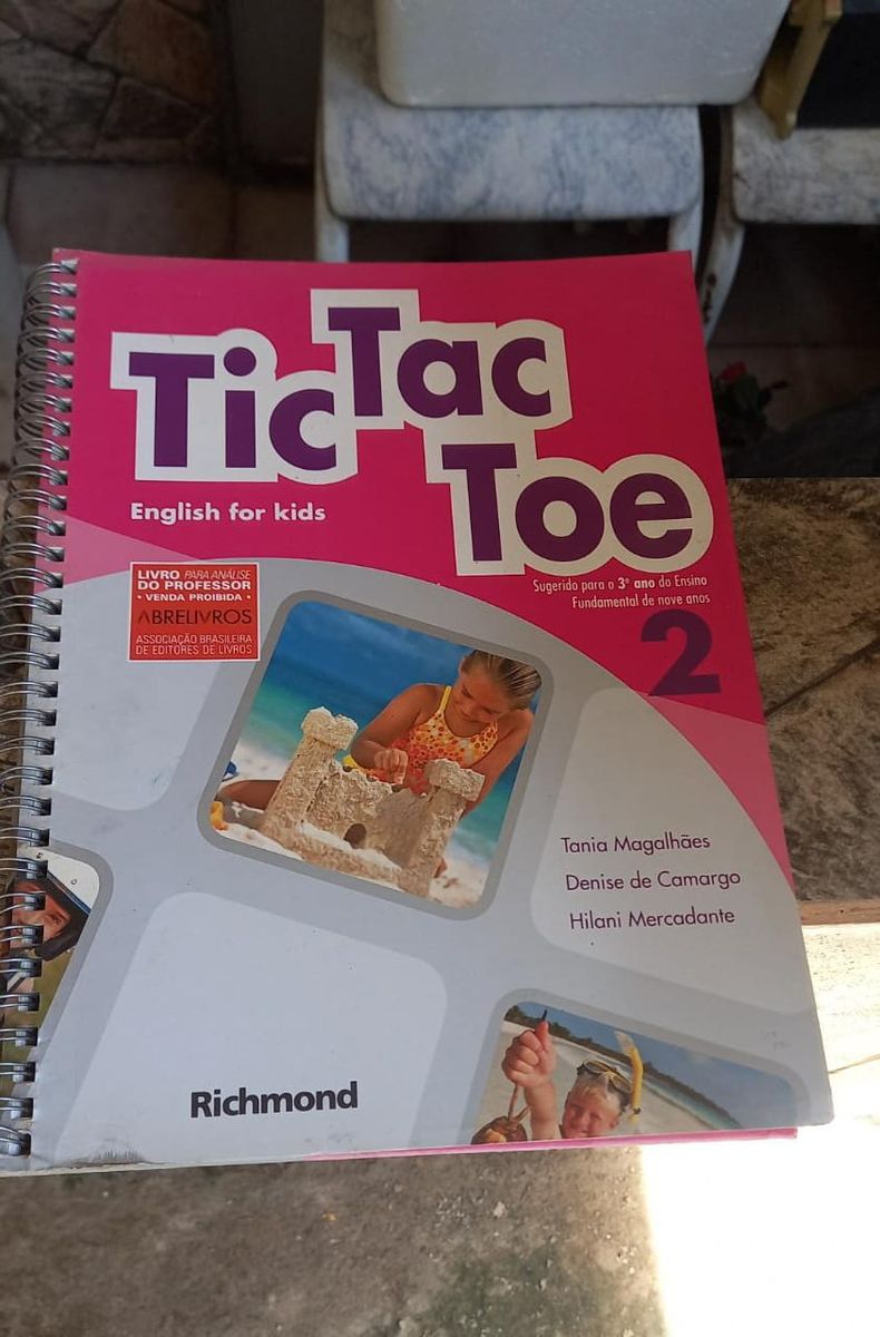 Tic Tac Toe - English For Kids - Volume 2 Tania Magalhaes Livro do ...