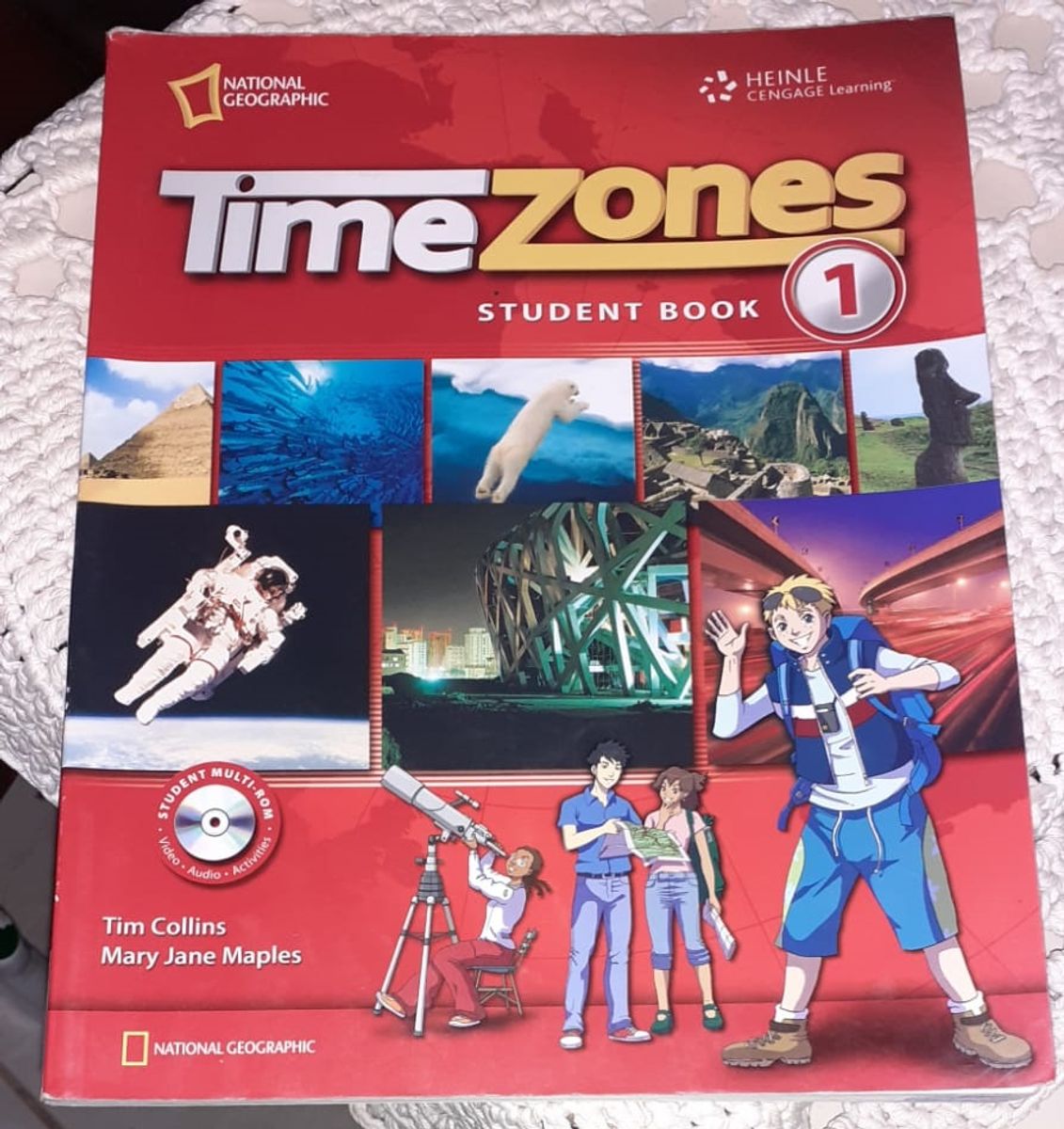 Time Zones 1 Student Book | Livro National Geographic / Cengage Usado ...