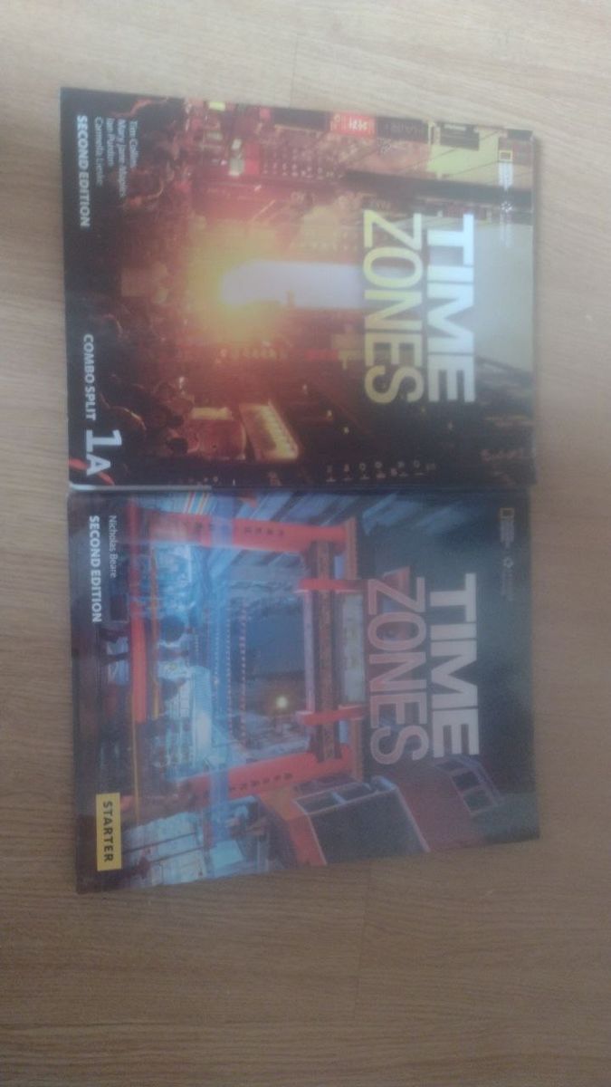 Time Zones 1a Combo Split With Starter - 2nd Ed | Livro Livro Usado ...