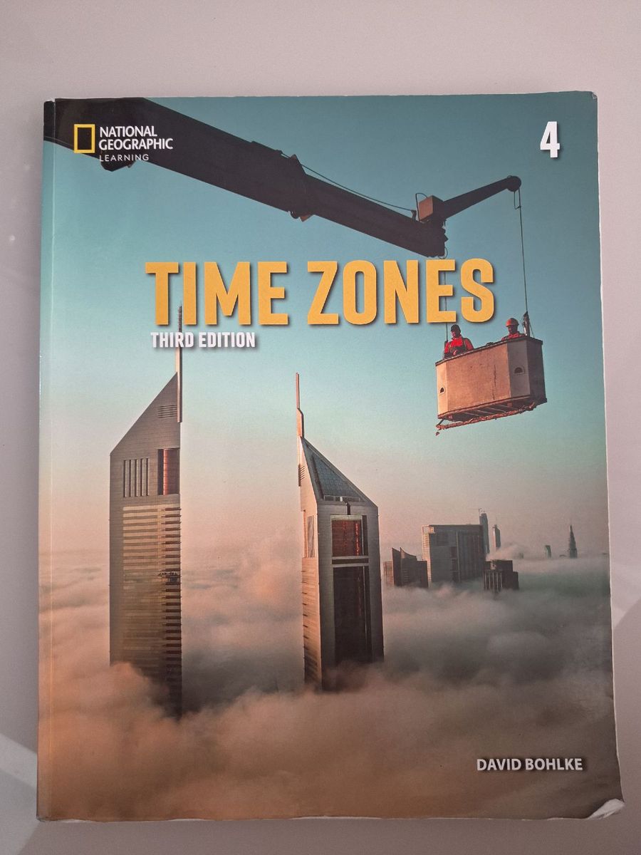 Time Zones 4 | Livro National Geoghafic Usado 98820932 | enjoei