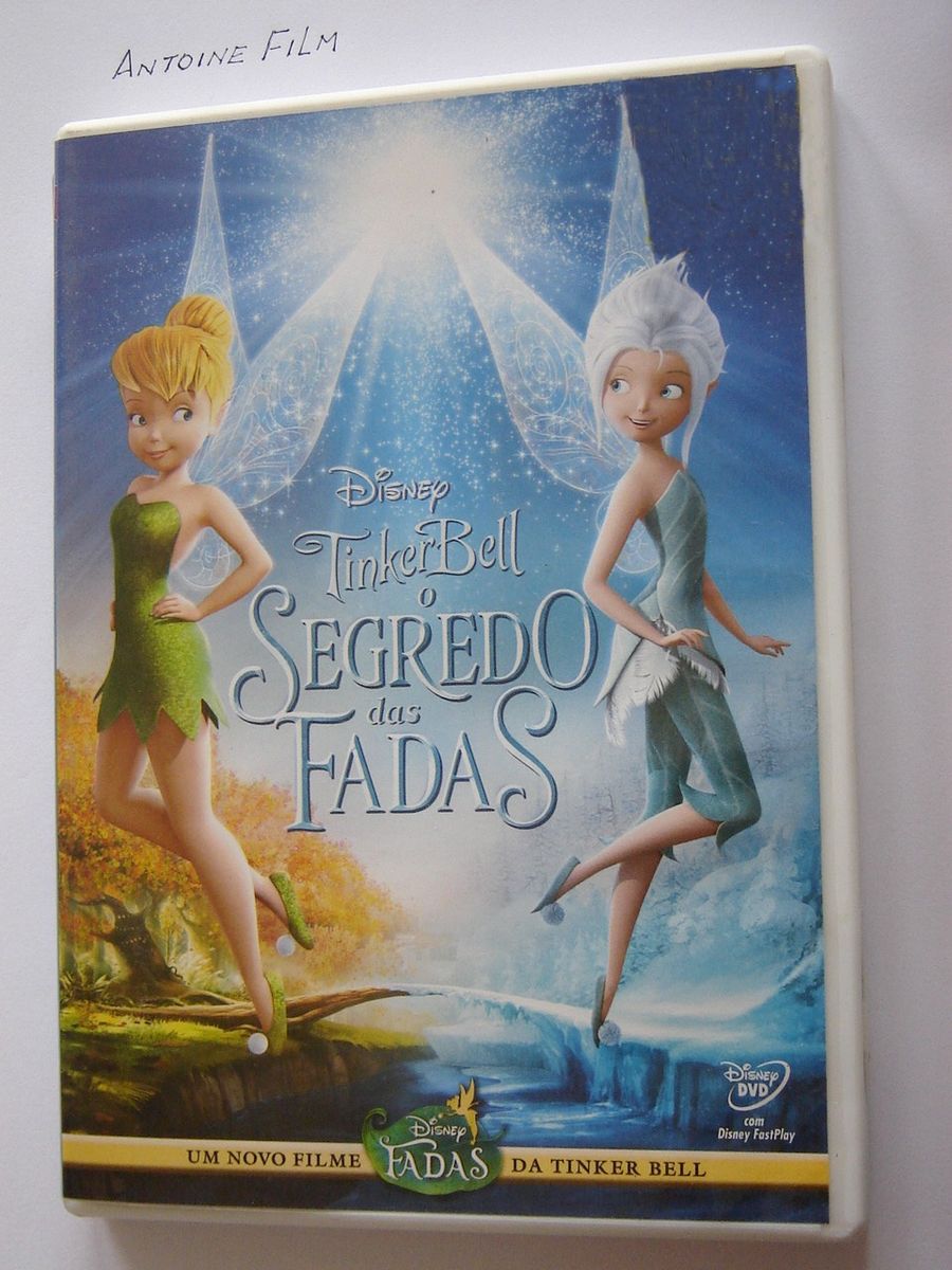 Tinker Bell O Segredo Das Fadas Dvd Animação Aventura Original Lacrado