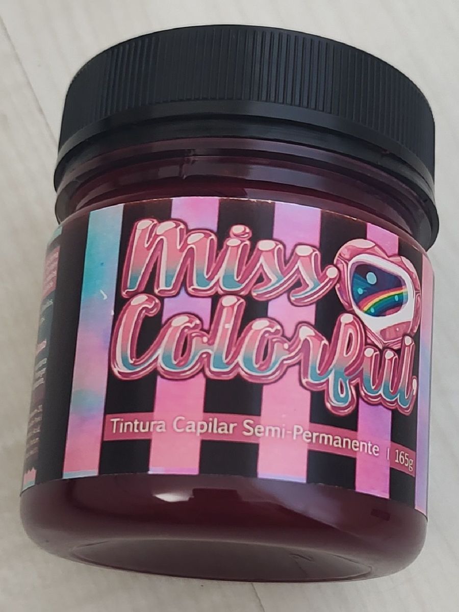 Tinta Permanente Miss Colorful | Produto p/ Cabelos Feminino Miss ...