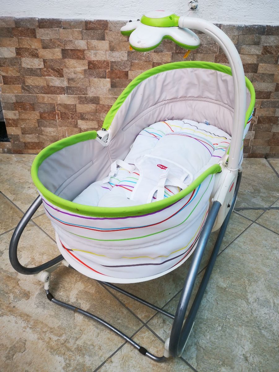 Tinylove | Moisés Posições com Móbile Importado | Berço Tinylove Usado ...