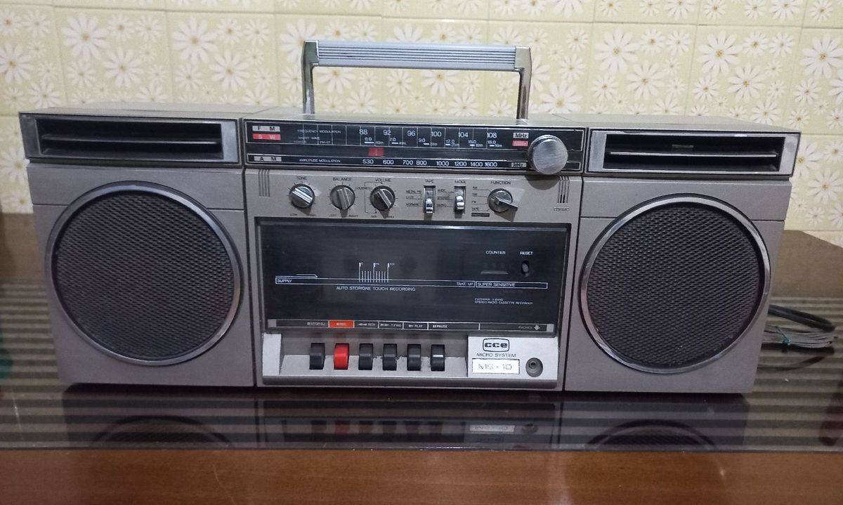 Tipo: Eletrônicos Colecionismo - Antigo Micro System Cce Ms 20 | Móvel de Antiquário Cce Usado ...