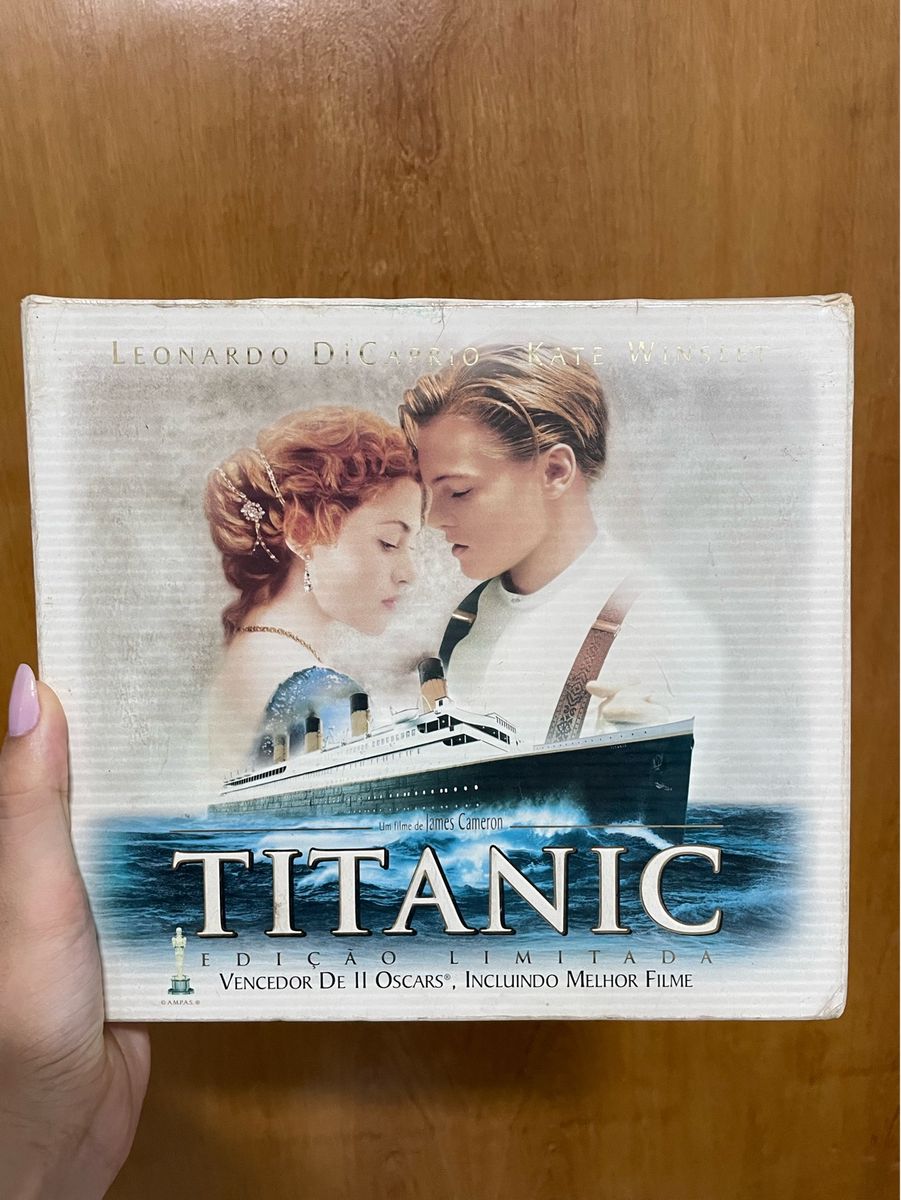 Titanic Box Edição Especial Vhs Vídeo Cassete - Colecionador | TV e ...