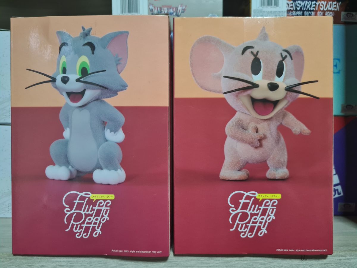 Tom e Jerry Coleção Fluffy Puffy Fofo | Produto Vintage e Retro Bandai ...