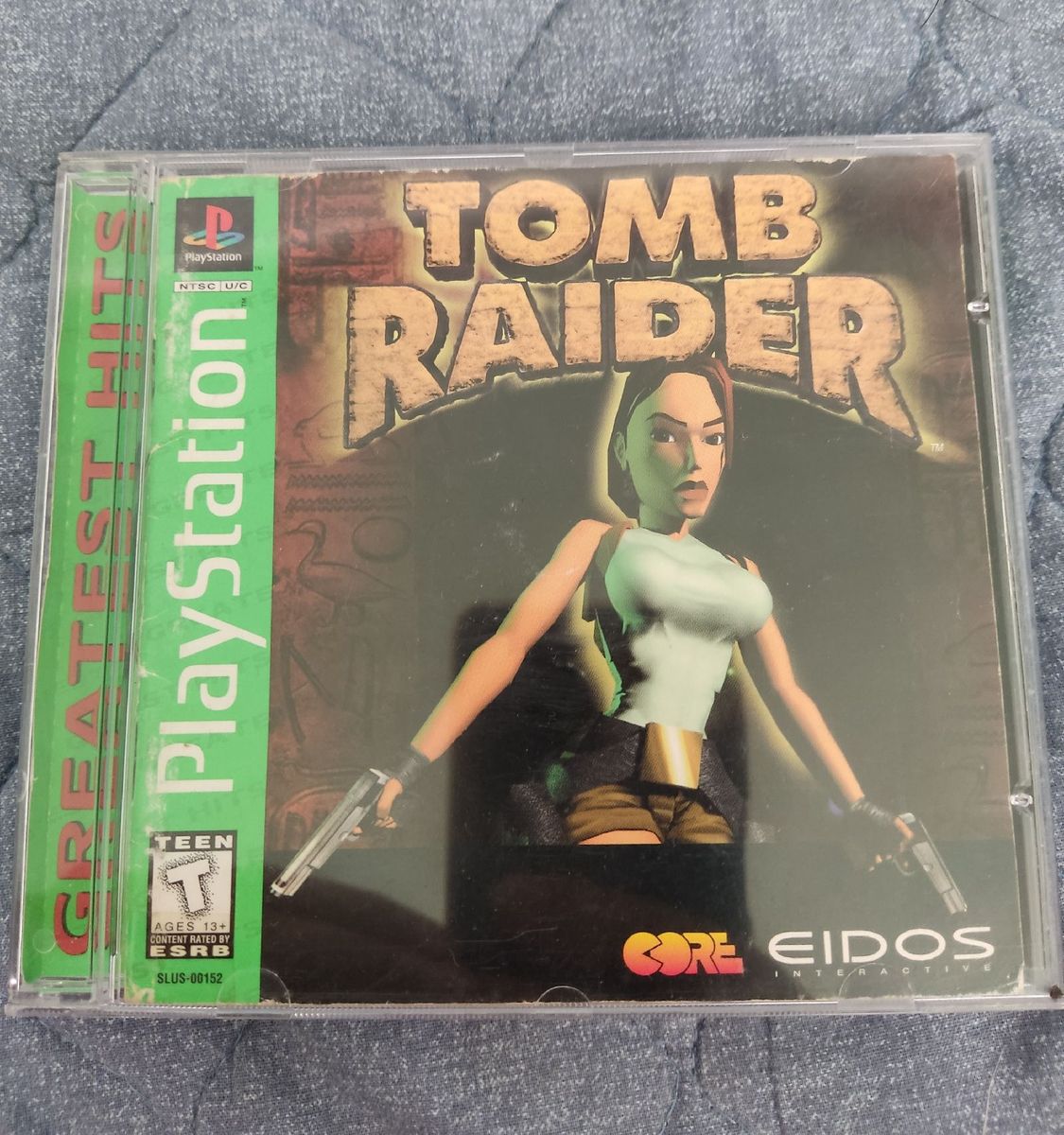 Tomb Rider Ps1 Psone Original | Produto Vintage e Retro Sony Usado ...