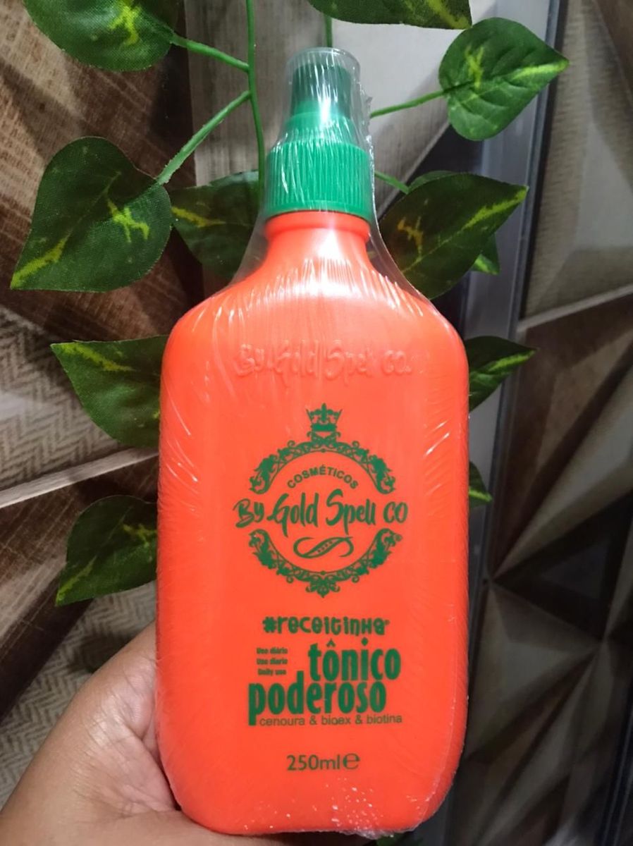 Tônico Poderoso Gold | Cosmético Feminino Gold Nunca Usado 94077123 ...