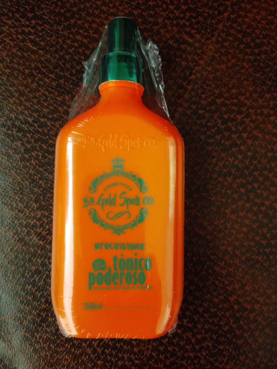 Tônico Poderoso (lacrado) | Produto p/ Cabelos Feminino Gold Spell ...