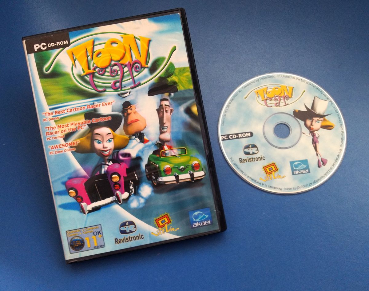 Toon Car Racing Jogo Computador Pc de Corrida de Carro Game | Jogo de ...