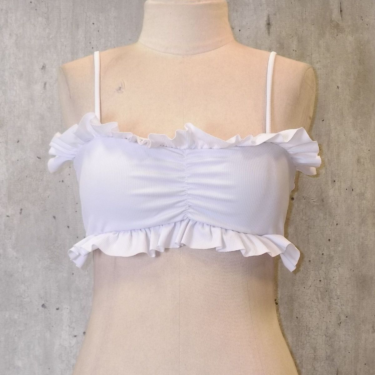 Top Branco | Blusa Feminina Usado 65042825 | enjoei