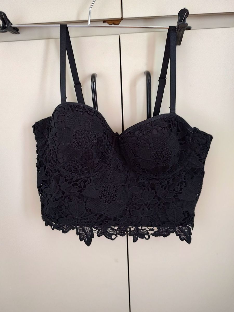 Top Croppet | Blusa Feminina Usado 69227434 | enjoei