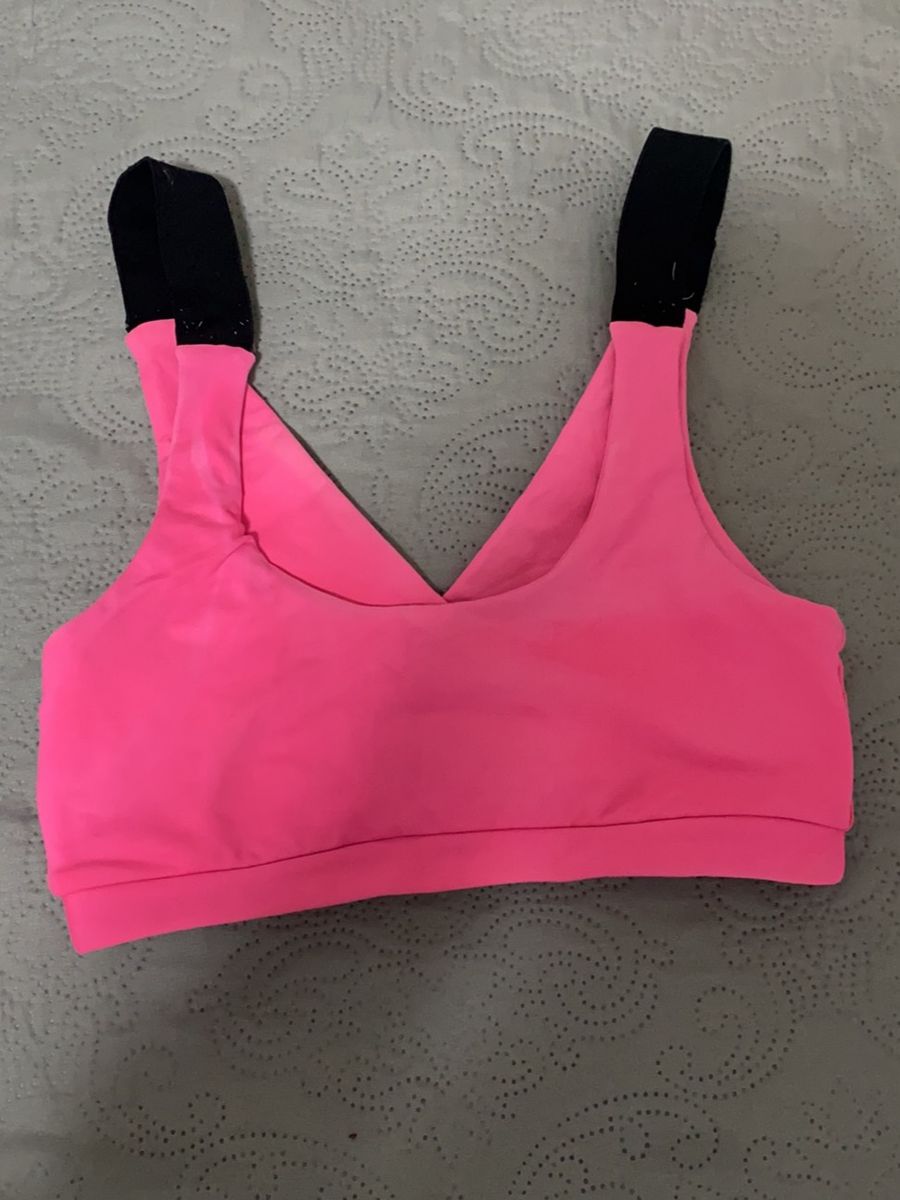 Top Live Rosa Duas Formas de Uso | Moda Esportiva Feminina Live Usado ...