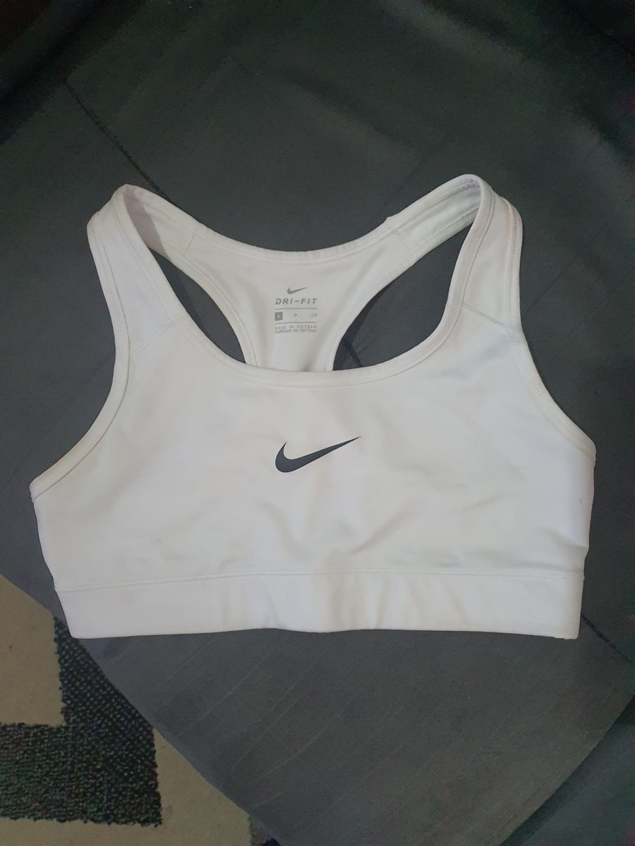 Top Nike Branco | Moda Esportiva Feminina Nike Usado 84158214 | enjoei