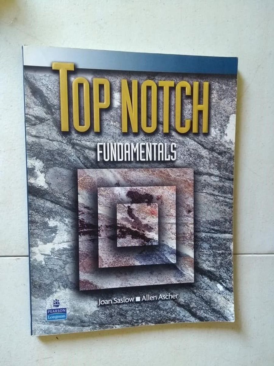 Top Notch Fundamentals | Livro Pearson Usado 36363556 | enjoei