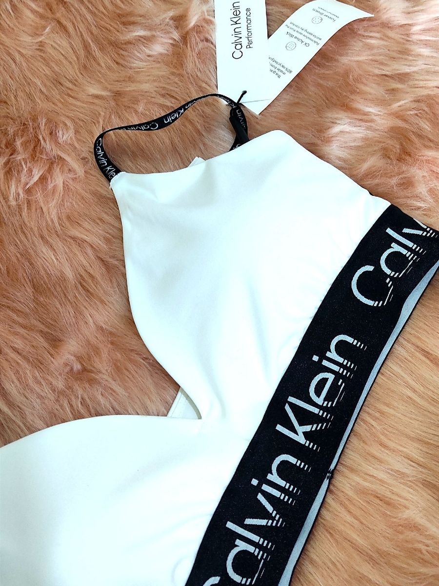 Top Treino Calvin Klein Original | Moda Esportiva Feminina Calvin Klein ...