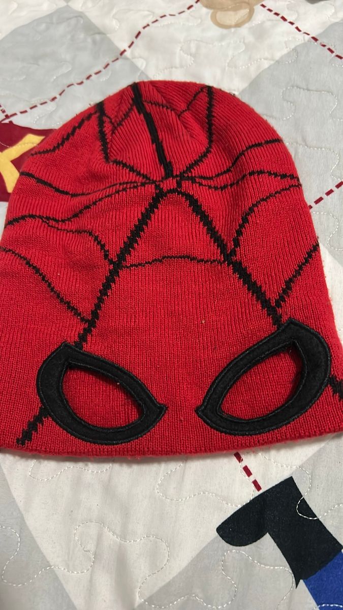 Touca Gorro Spider Man Homem Aranha | Produto Masculino Marvel Disney ...