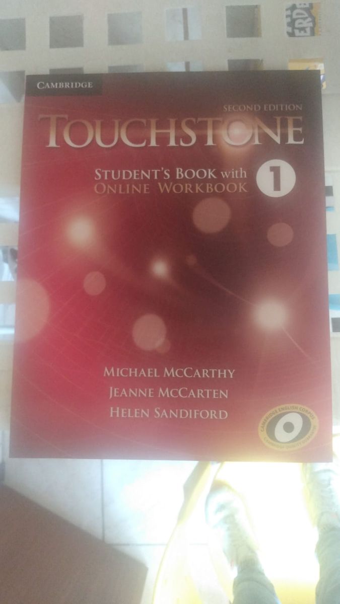 Touchstone 1 Students Book And Workbook Online (livro de Inglês) | Livro Cambridge Nunca Usado ...