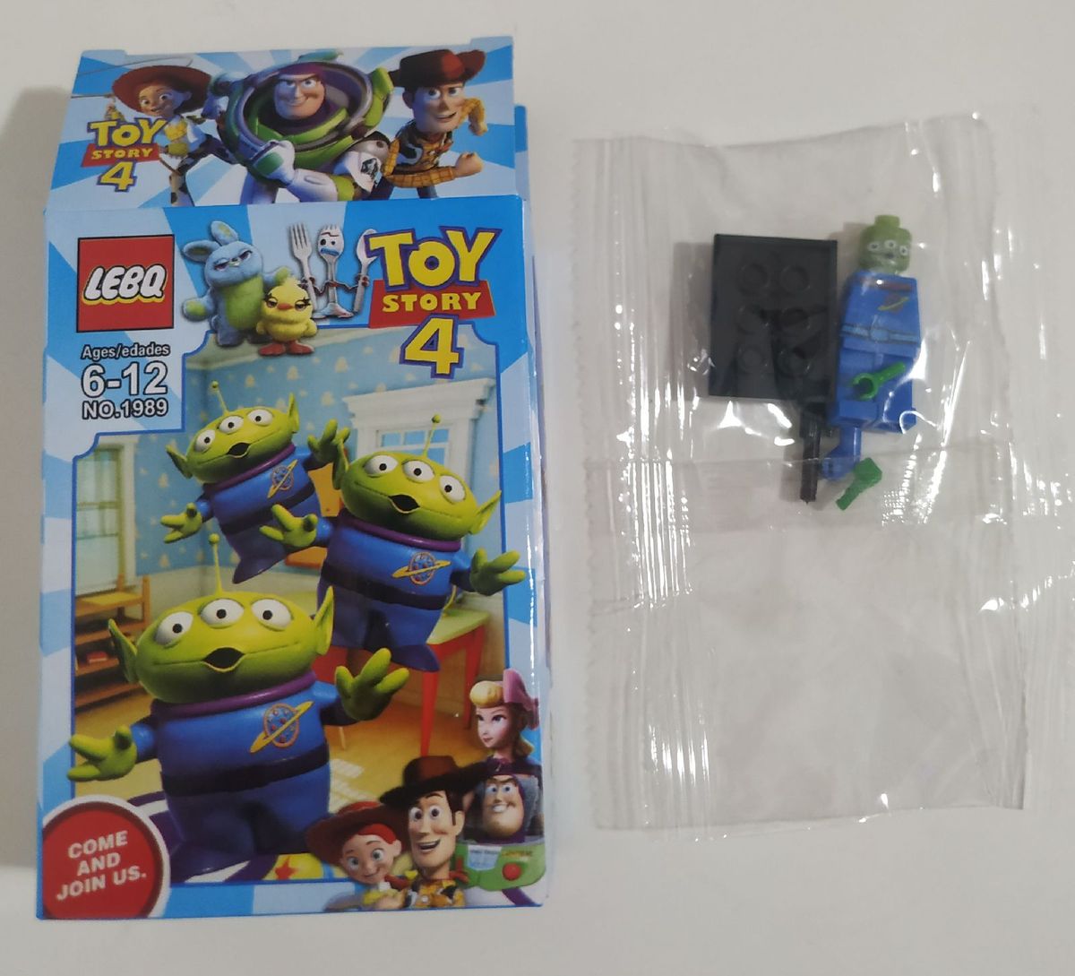 Toy Story Compatível com Lego ( Alien ) | Brinquedo Lebq Nunca Usado ...