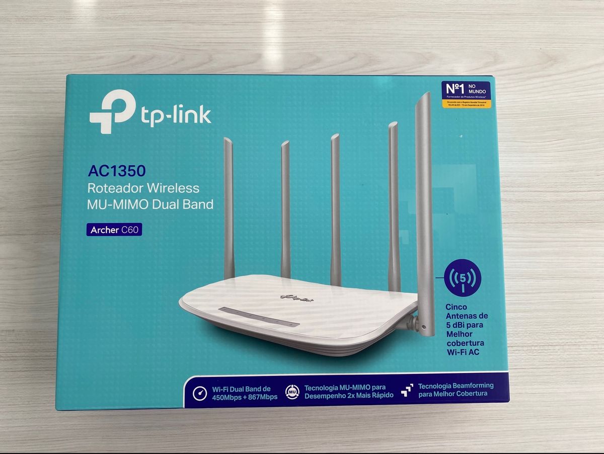 Tp-link Ac 1350 Archer C60 | Item Info & Eletro Tp Link Usado 86825518 ...