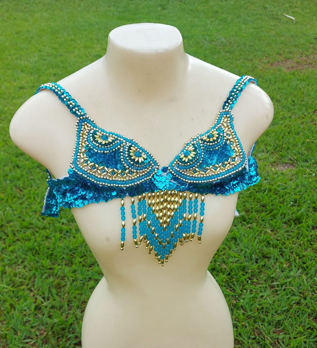 Traje de Dança do Ventre Kids Carnaval Odalisca | Item Infantil ...