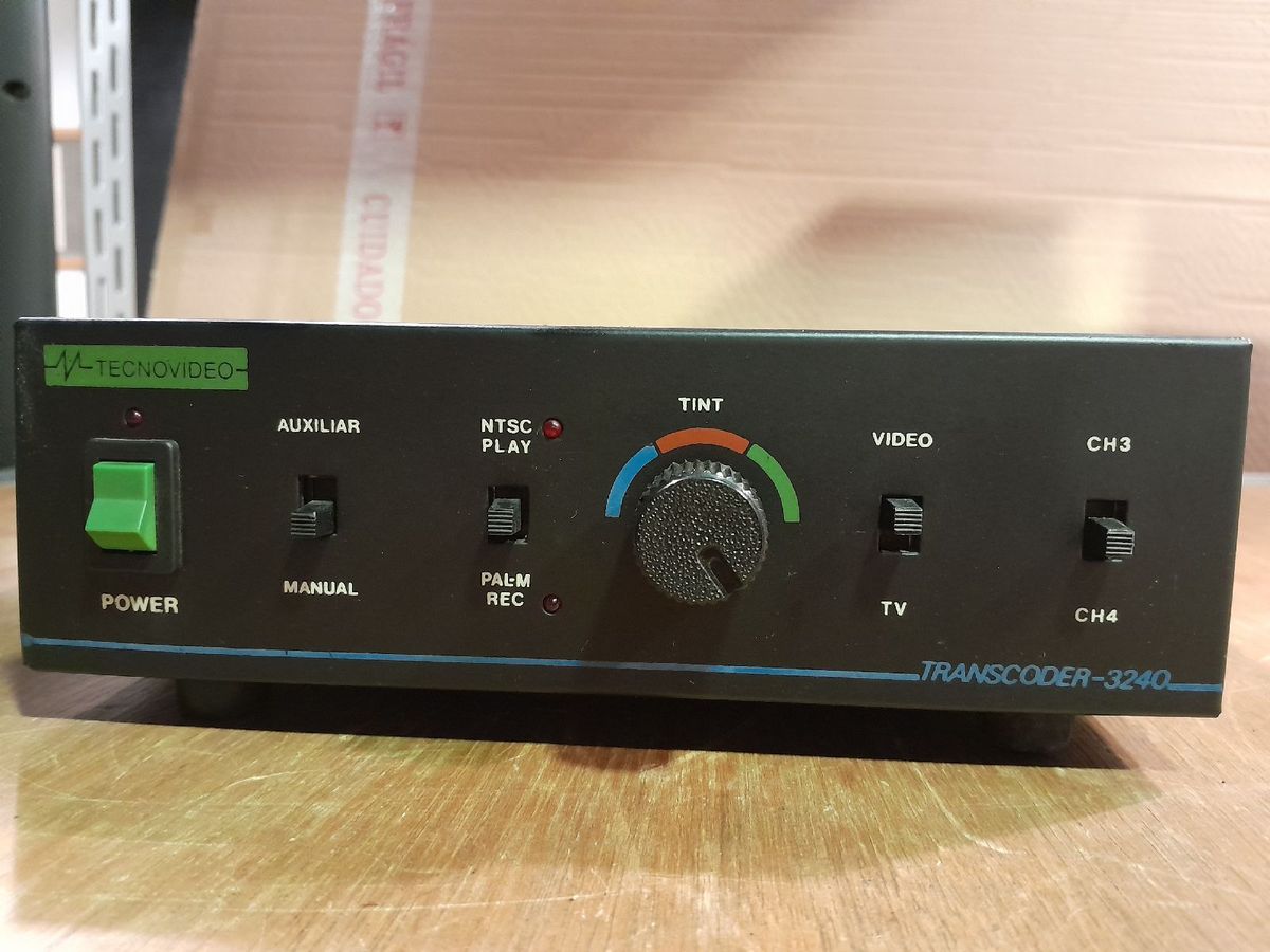 Transcorder | TV e Display Tecnovideo Usado 90017821 | enjoei