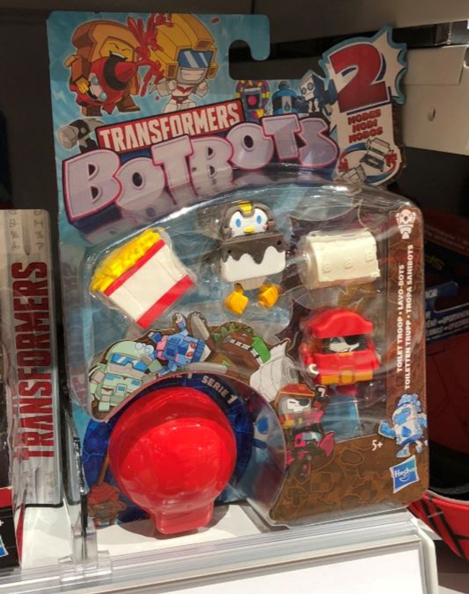 Transformers Botbots: Série 1 Toilet Troop 5-pack | Filme e Série ...