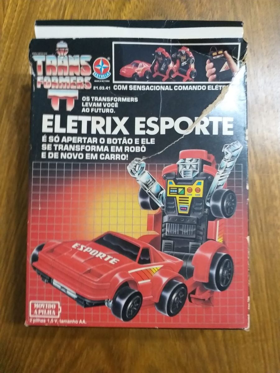 Transformers Eletrix Estrela Década de 80 | Produto Vintage e Retro ...