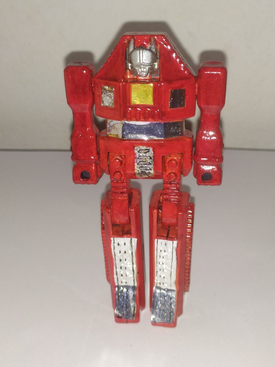Transformers Robô Tank Customizado Vermelho | Brinquedo Type Usado ...
