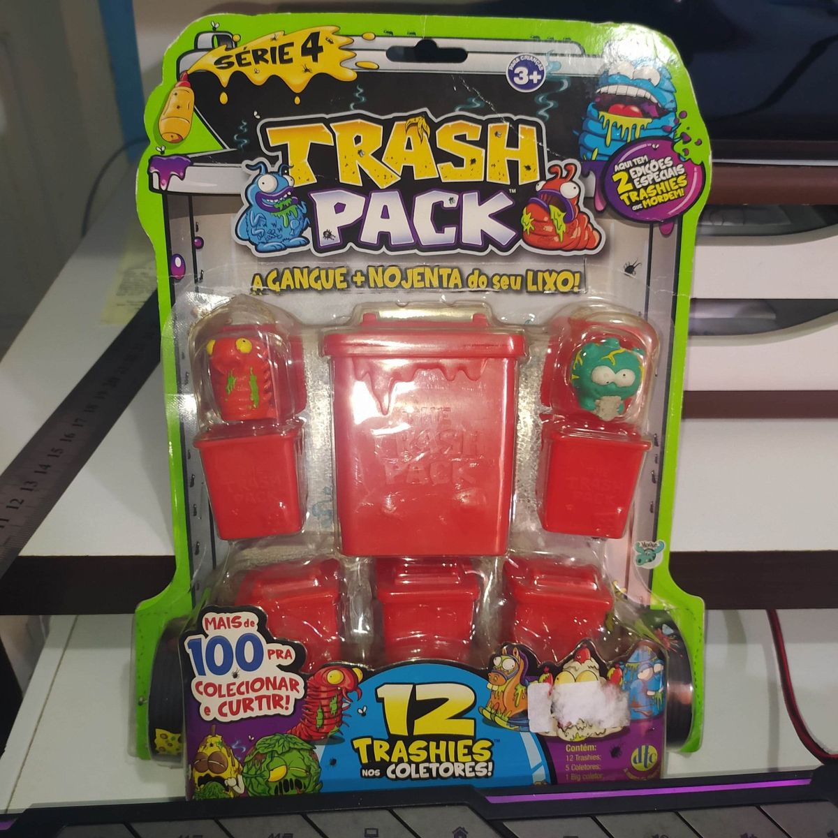 Trash Pack Série 4 a Gangue + Nojenta do Seu Lixo + 12 Trash | Filme e Série Dtc Nunca Usado ...