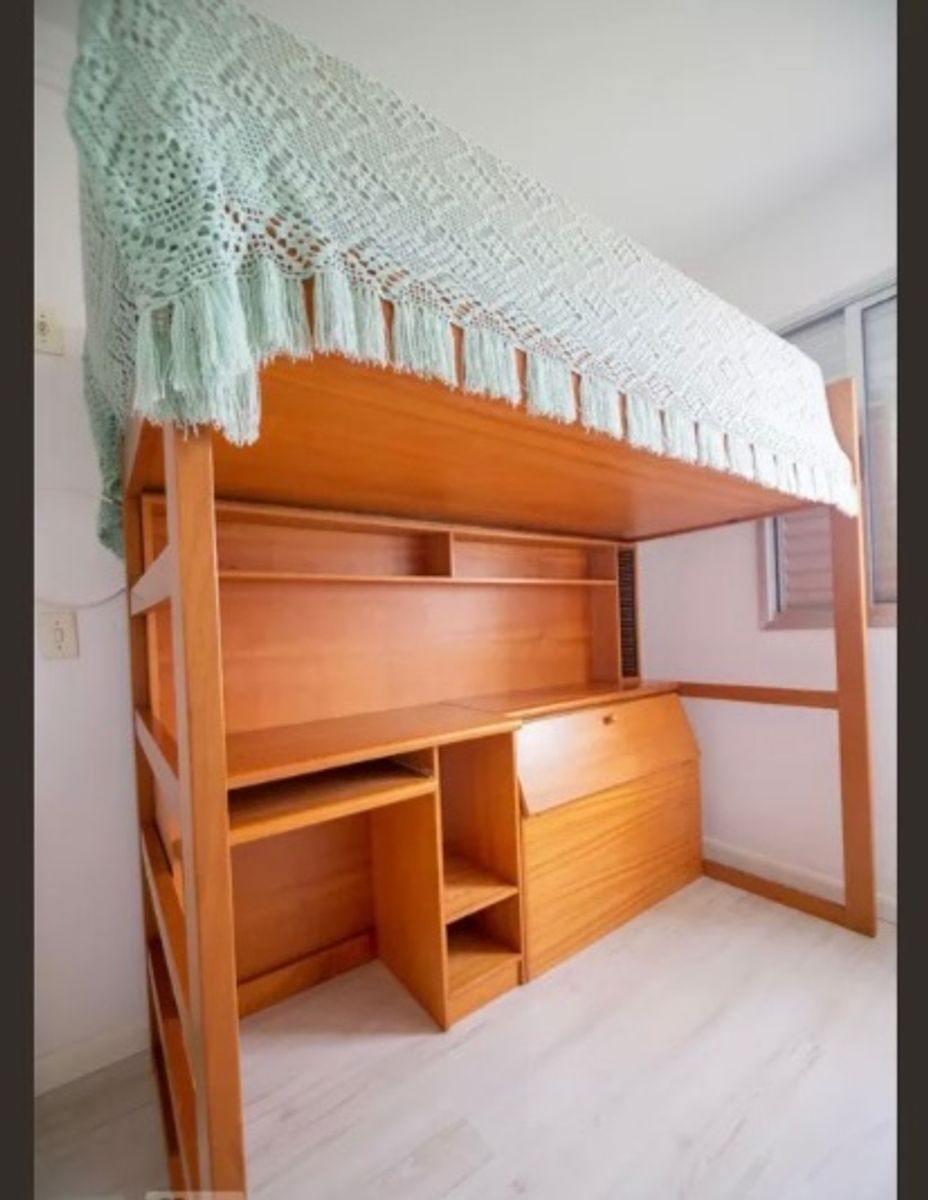 Treliche 1,90 X 90 Madeira Maciça com Escrivaninha e Baú | Móvel Flávio ...