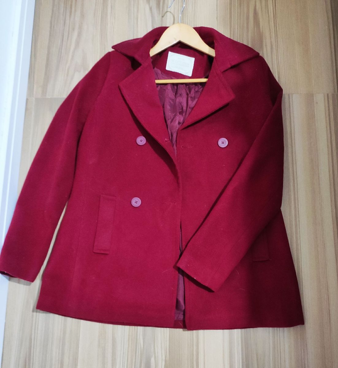 Trent Coach Vinho M. Officer!! Casaco, Sobretudo! Overtop! | Casaco Feminino M Officer Nunca ...