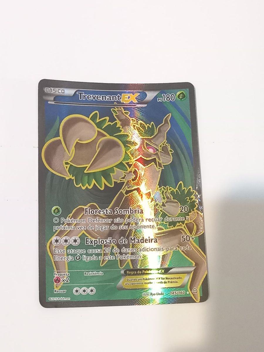 Trevenant Ex 145/160 Carta Pokemon Original | Brinquedo para Bebês ...