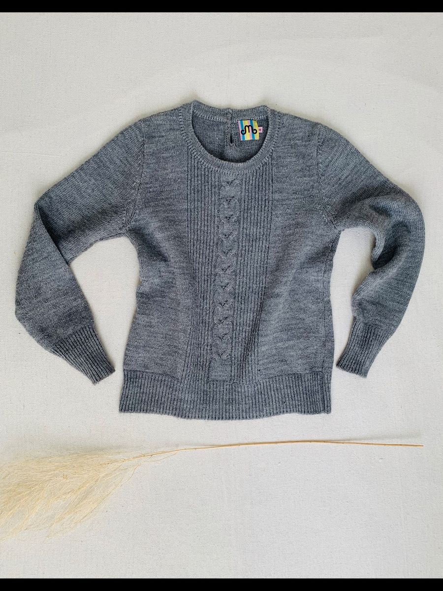 Tricô Cinza Mescla ! | Casaco Feminino Usado 42741558 | enjoei