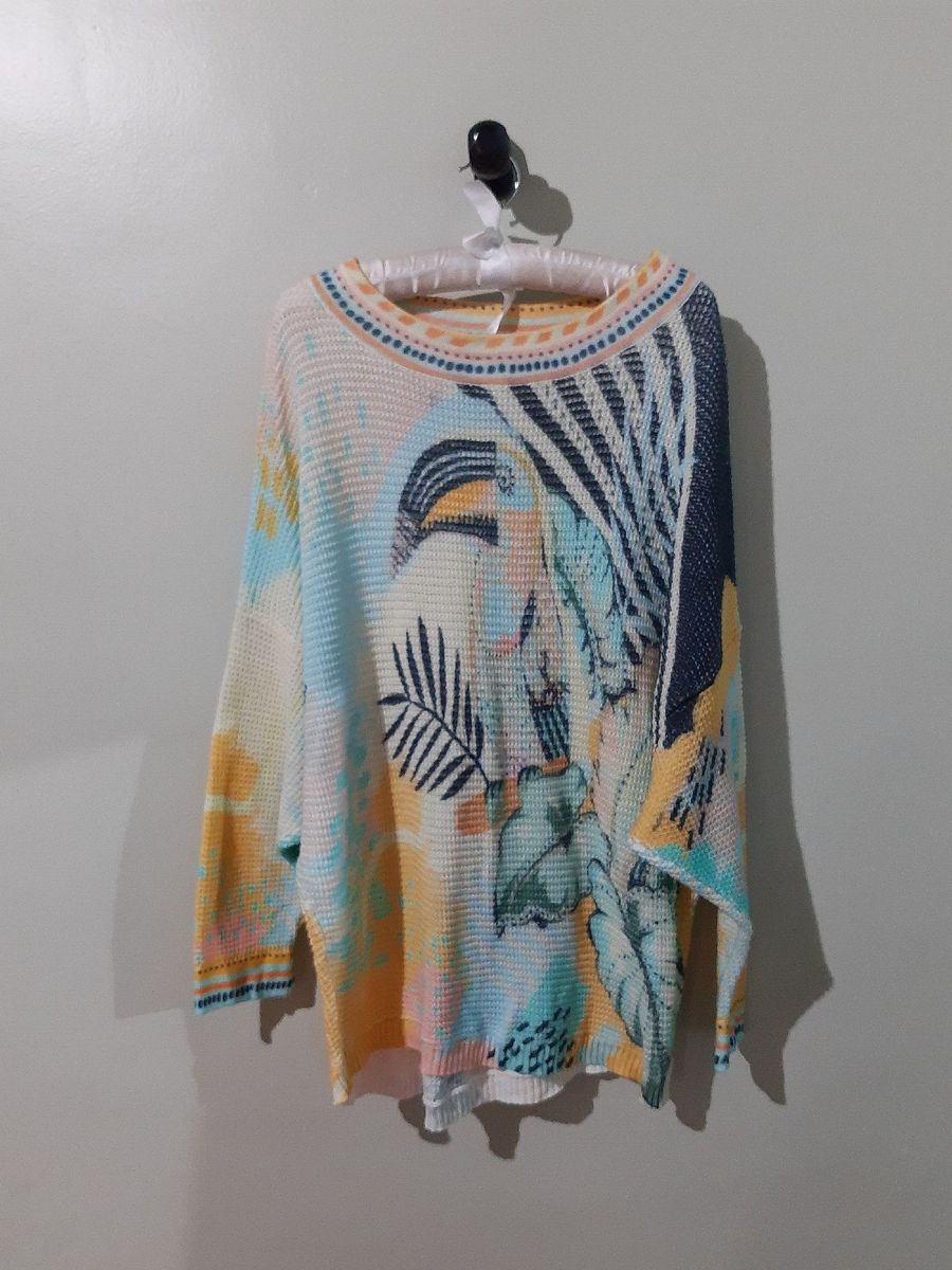 Tricô Farm Rio | Blusa Feminina Farm Usado 52574155 | enjoei